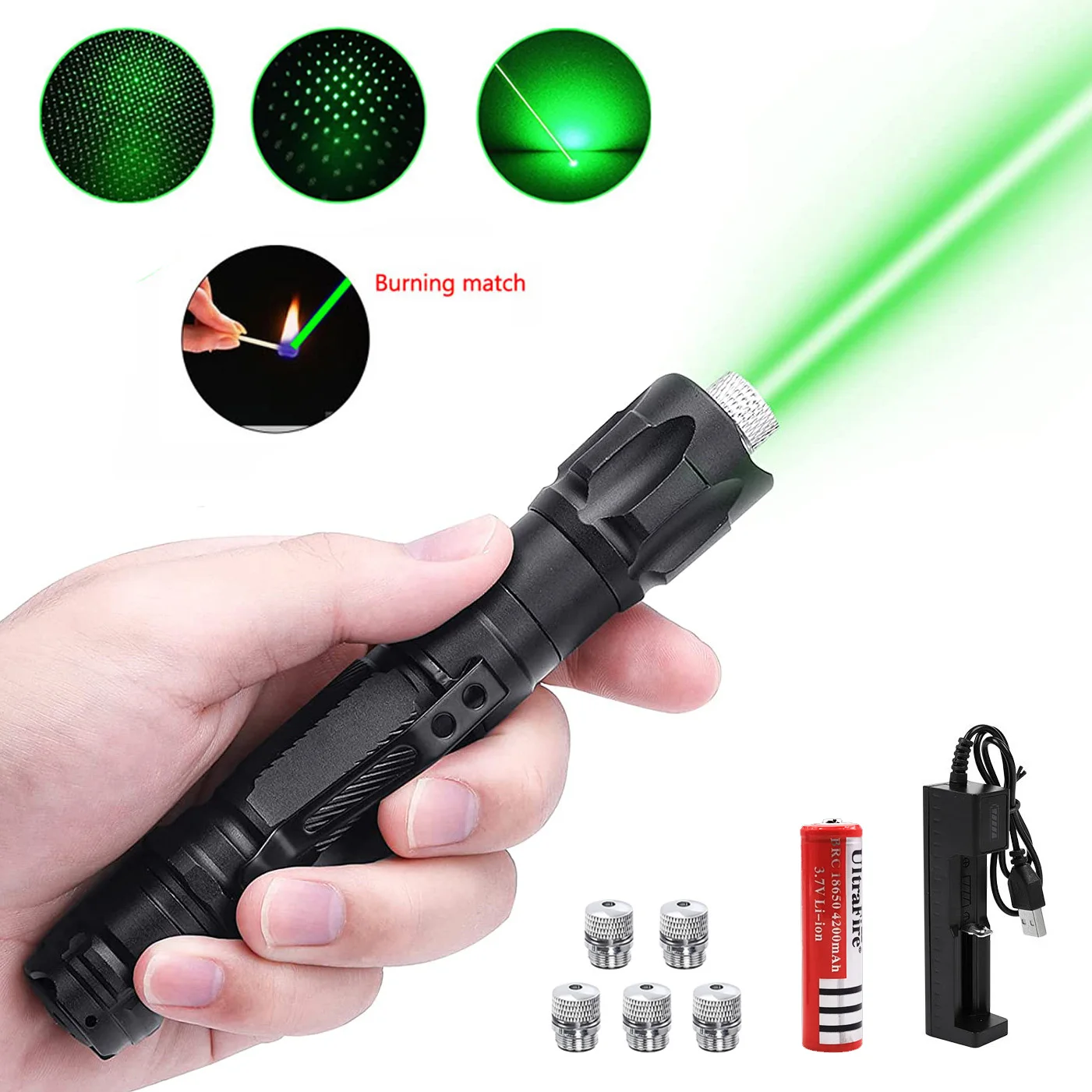 High Power Green/Red Light Laser Pointer - Dropshipping with Ship To ...